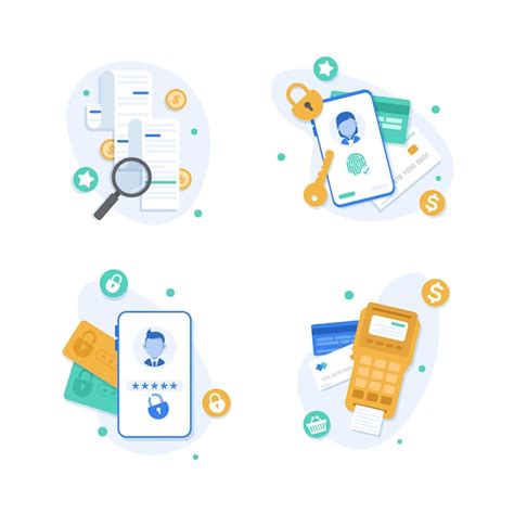 Premium Vector Mobile Phone And Internet Banking Online Payment Security Transaction Via