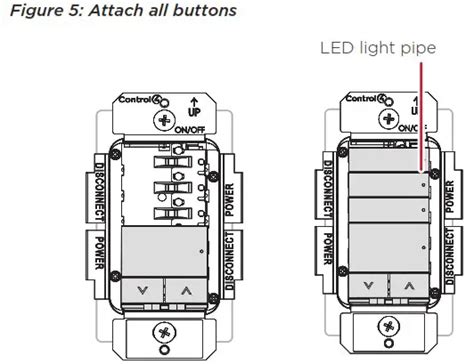 Control4 C4 Kd120 Keypad Buttons Installation Guide