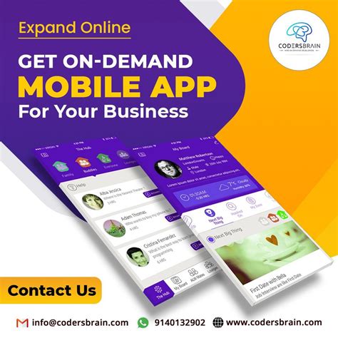 Codersbrain On Linkedin App Mobileapp Ondemandapp Ondemandmobileapp Hiremobileappdevelopers