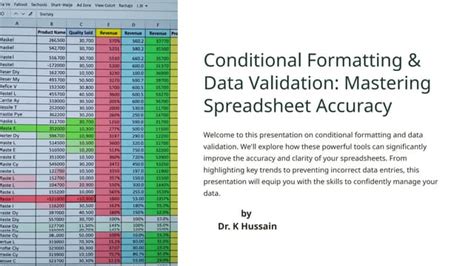 7 Conditional Formatting And Data Validationpptx