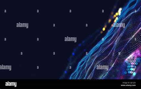 Information Waves Analytics Data Field Of Successive Points Data