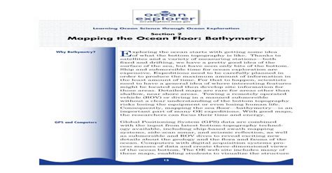 Pdf Section 2 Mapping The Ocean Floor Bathymetry Dokumentips