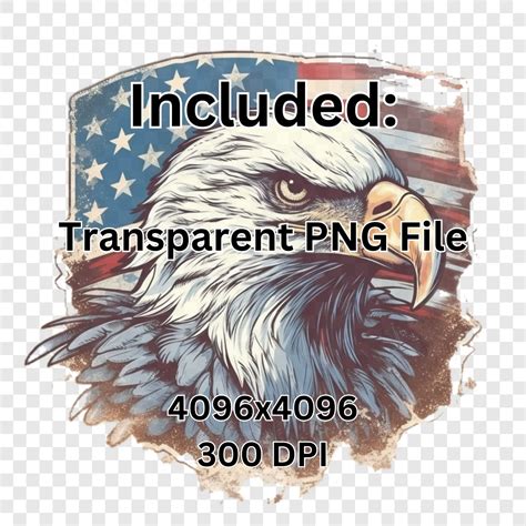 Patriotic American Flag Bald Eagle Sketch Clipart Patriotism Sketch