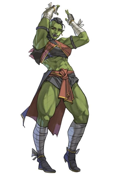 Discover 410 Half Orc Female And Half Orc Ideas Dnd Characters