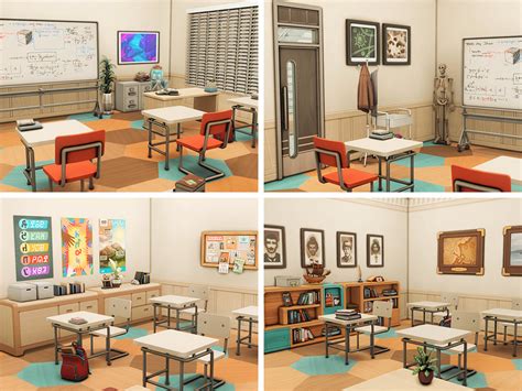 The Sims Resource Copperdale High School NO CC