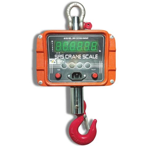 Crs1000 Electronic Hanging Crane Scale Hsco Weighing Solutions