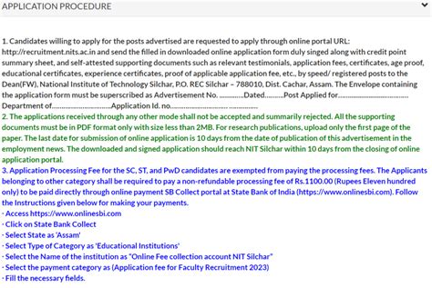 Nit Silchar Recruitment 2023 Nit Silchar Assistant Professor