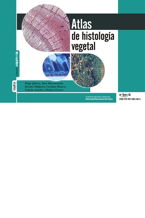 Atlas De Histología Vegetal Unirío Editora