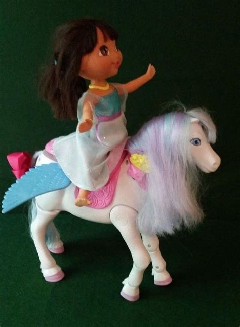 Winter Princess Dora The Explorer And Prance And Fly Pegasus Talks Sings Walks 1828584304