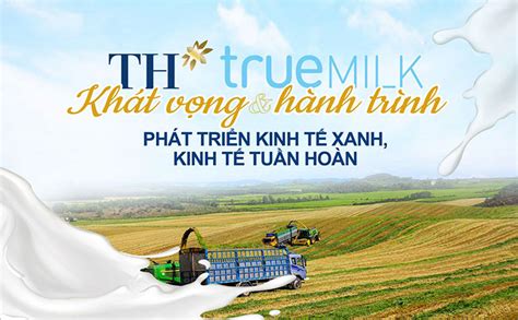 Thiết kế logo chuẩn logo th true milk được đầu tư tỉ mỉ