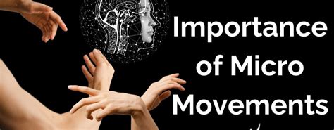 The Importance Of Micro Movements Total Somatics