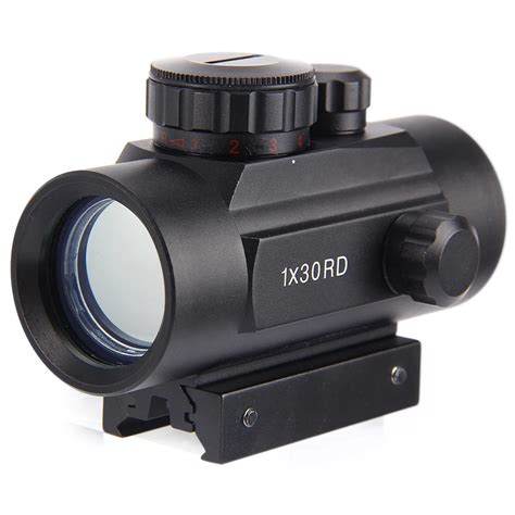 1x30 Hunting Optics Scope Holographic Riflescope Red Green Dot Utility