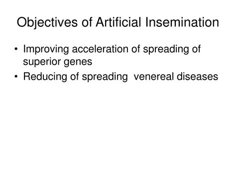 Ppt Artificial Insemination Powerpoint Presentation Free Download