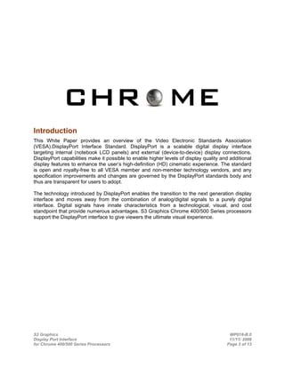 GPU DisplayPort Interface PDF