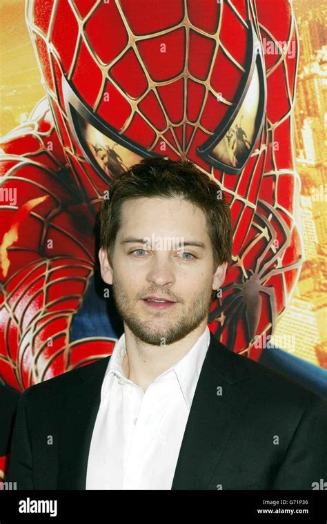 Actor Tobey Maguire Arrives Premiere Latest Film Spider Man 2 Hi Res