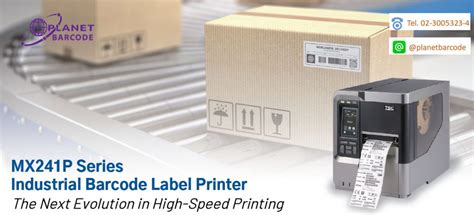 Tsc Mx241p Industrial Barcode Label Printer