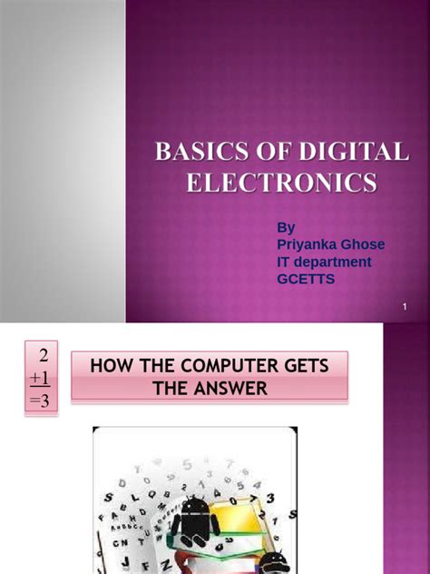 introduction to digital electronics pdf logic gate electronic