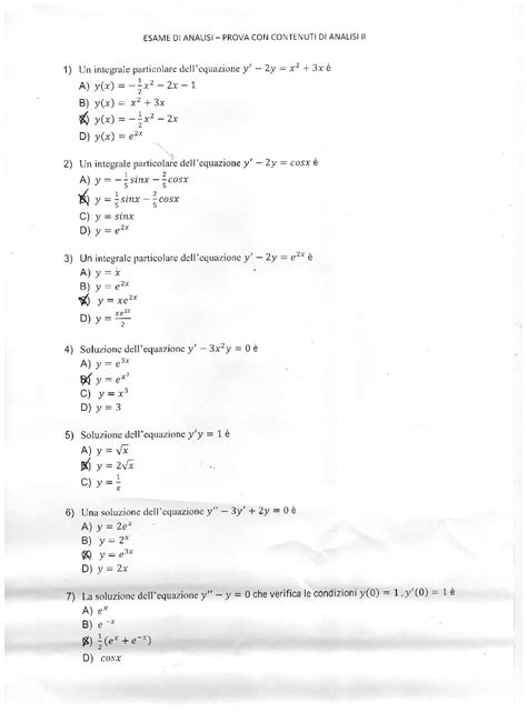 Elaborato Analisi Ii Università Unipegaso Docsity