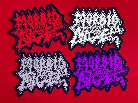 Morbid Angel Sticker Heavy Metal Sticker Die Cut Glossy Vinyl Decal