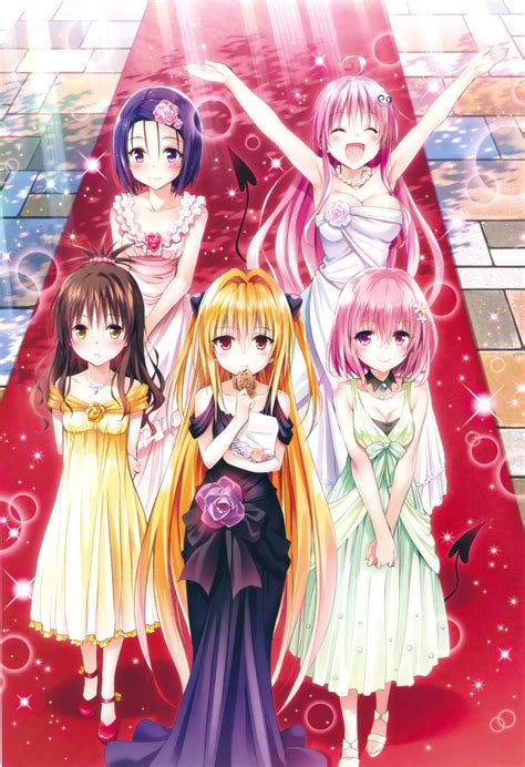 Yabuki Kentarou Anime Art Lala Satalin Deviluke To Love Ru