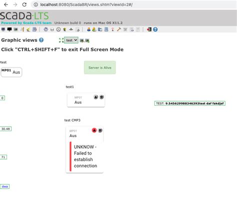 Wrong Status On New Cmp Components Issue 2159 SCADA LTS Scada LTS