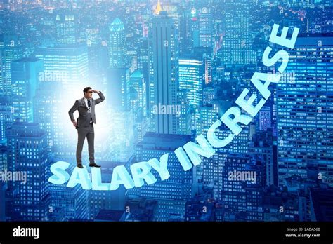 Employee In Salary Increase Concept Stock Photo Alamy