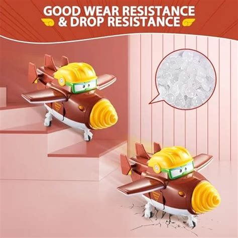 Super Wings Transforming Todd Toy Figure Plane Bot 5 Scale Imported Products From Usa