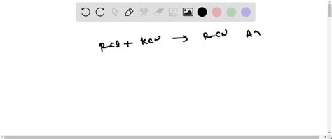 Solved A Treatment Of Alkyl Halide With Alcoholic Solution Of Potassium Cyanide Gives