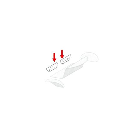 Pièce Coccinelle Combi CDB 92516 Set de 2 cartons noirs sous