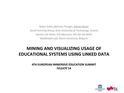 Mining And Visualizing Usage Of Educational Systems Using Linked Data Pdf