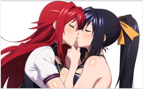 Rule 34 Ai Generated Akeno Himejima High School Dxd Lesbian Couple