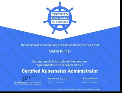 Mukul Kumar On Linkedin Kubernetes Cka Containers Orchestration