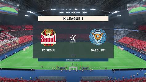 Fifa Fc Seoul Vs Daegu Fc K League Gameplay Youtube