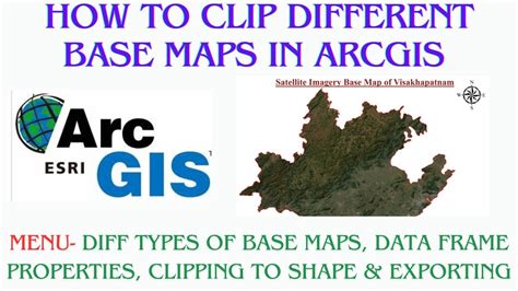 Mapping Mastery Exporting Shapefiles With Base Map Into High Resolution Maps Using Arcgis Youtube