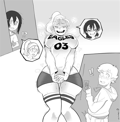 Rule 34 Big Breasts Blush Body Swap Clothed Isleofhando Wet Pussy