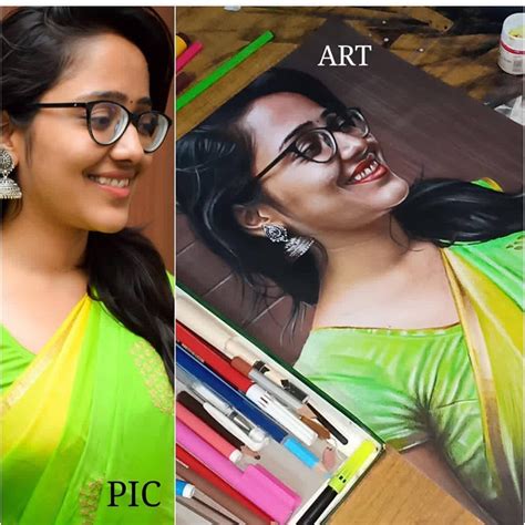 Girl Hyper Realistic Portrait By Ajay Rathod Stoned Santa