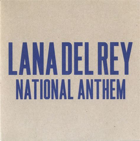 Lana Del Rey National Anthem Releases Discogs