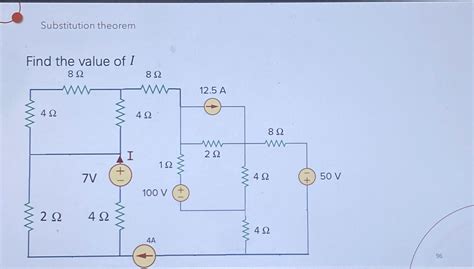 Solved Substitution Theoremfind The Value Of I