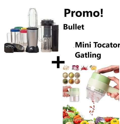 Super Oferta Blender Bullet Multifunctional Mini Tocator Si