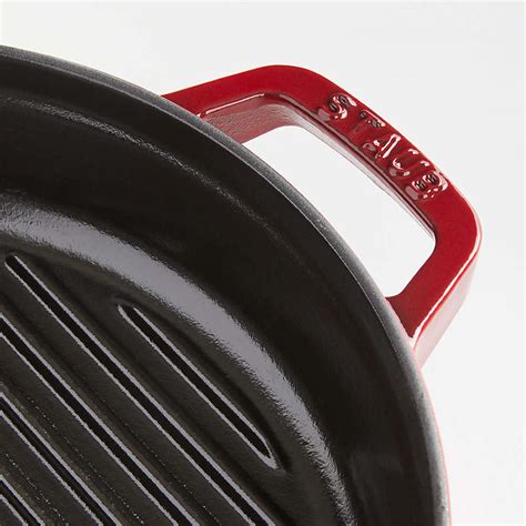 Staub Cherry Red 4 Piece Stackable Cookware Set Reviews Crate And Barrel