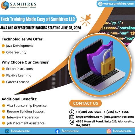 Samhires Llc On Linkedin Samhiresllc Techtraining Java