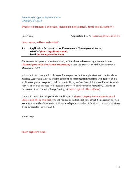 40 Professional Referral Letter Templates Examples