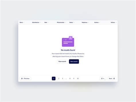 Table Empty State By Patrick Kaman On Dribbble