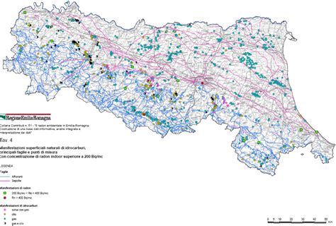Mappa Del Radon In Italia MONDO RADON