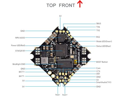 F4 2 4s Aio Brushless Flight Controller 12a V2 Blheli S Betafpv Hobby