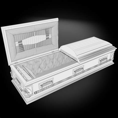 High Def Classic Coffin 3d Model 32 Max 3ds Unknown Obj Dwg