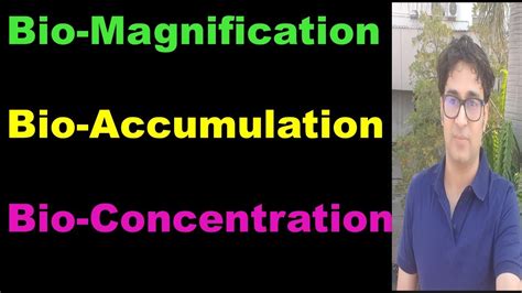 Biomagnification Bioaccumulation And Bioconcentration Youtube