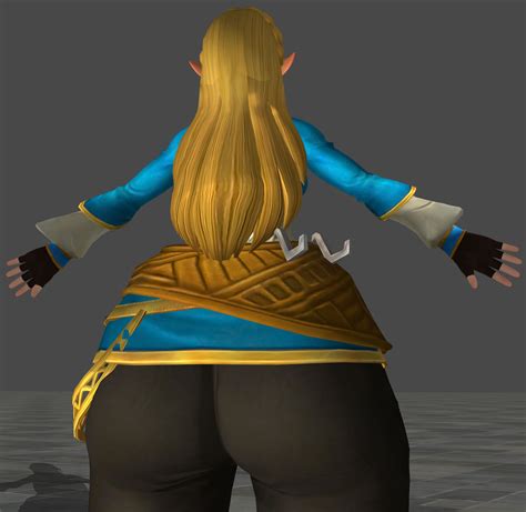 Zeldas Butt Exposed By Sporemanjake On Deviantart