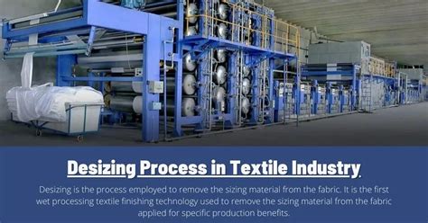 Desizing Process In Textile Industry Textile Details