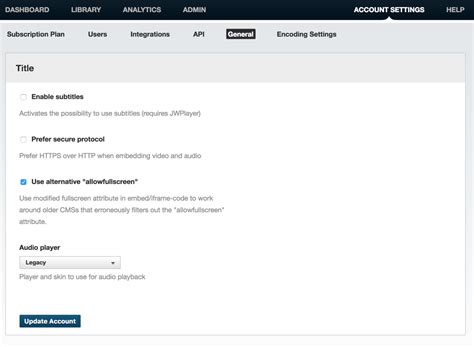 Fullscreen Video Is Not Working When Embedding Streamio